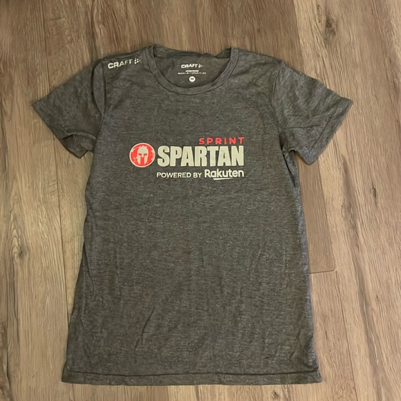 Craft | Tops | Vintage Spartan Race Sprint Shirt Womens M | Poshmark
